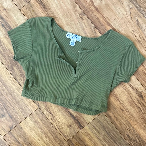 Vintage | Tops | Vintage Crop Top | Poshmark